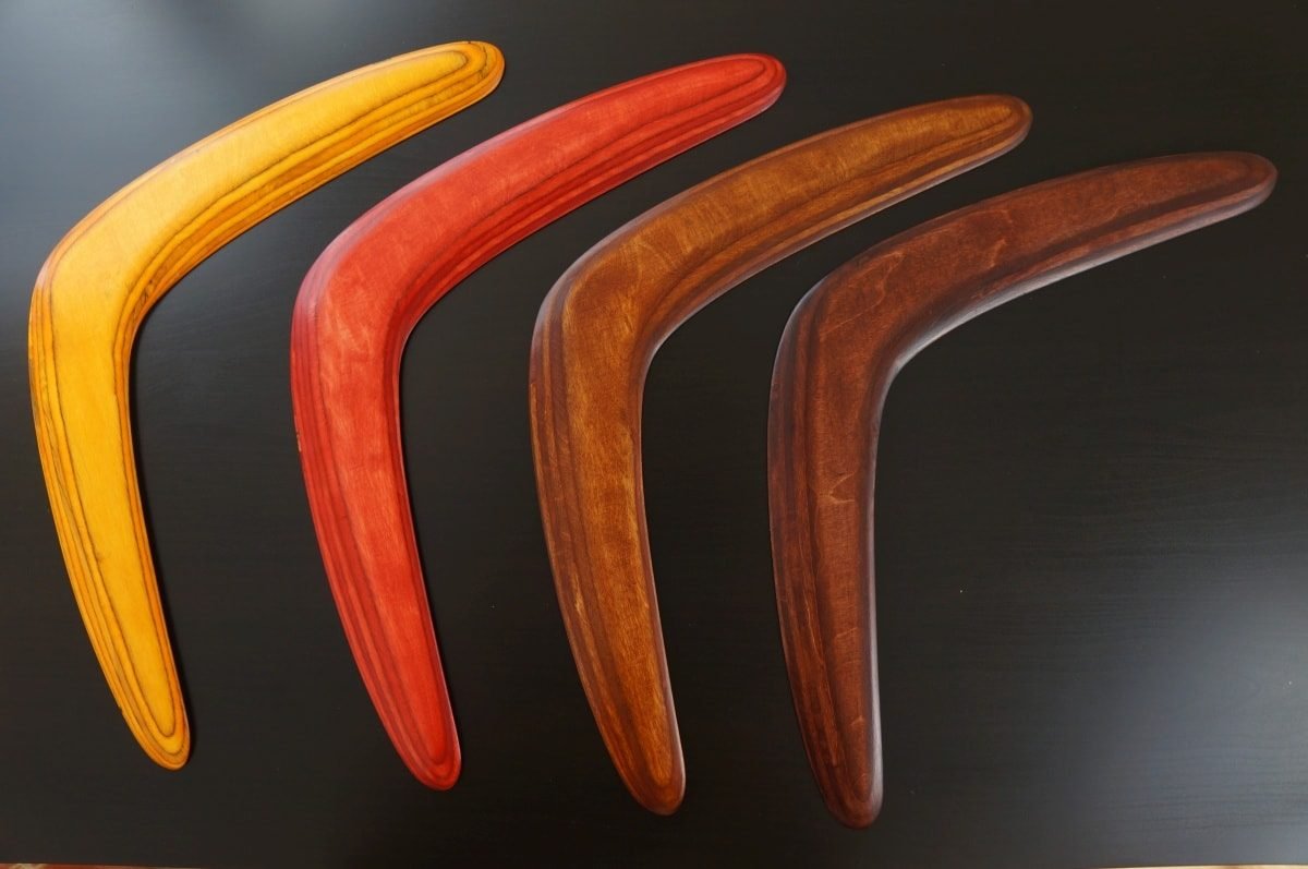 Multi-colored-wood-boomerangs-min