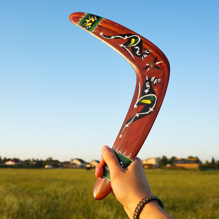  How To Use Boomerang How To Make A Simple Boomerang Happy Building 