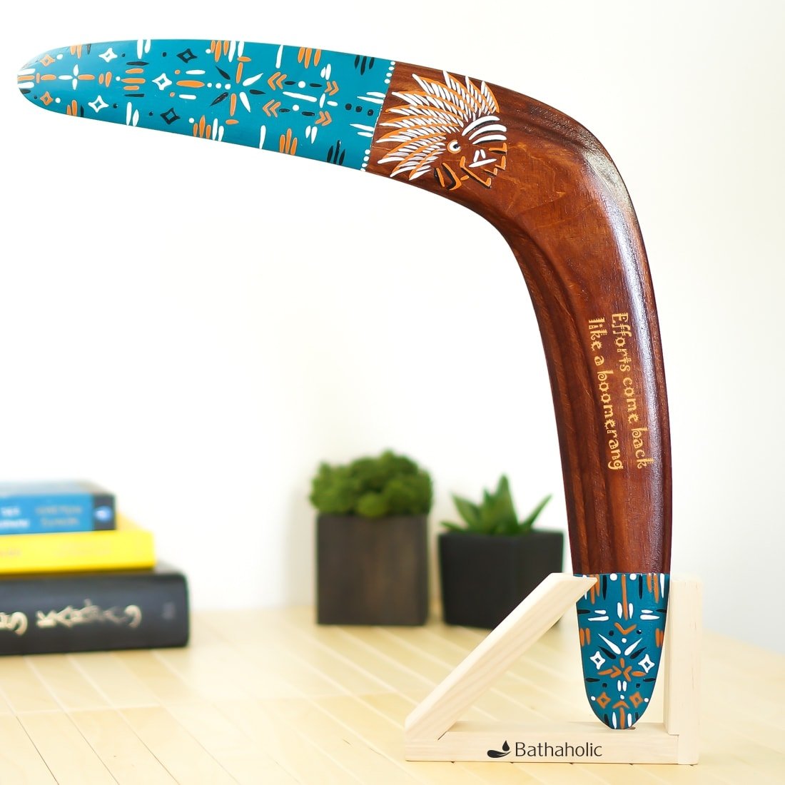 "Native Warrior" Boomerang