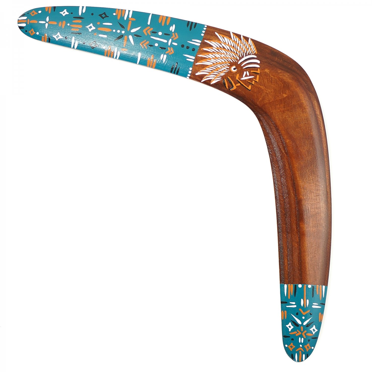 Native Warrior Boomerang