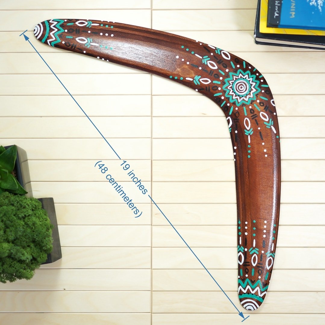 "Green Star" Boomerang
