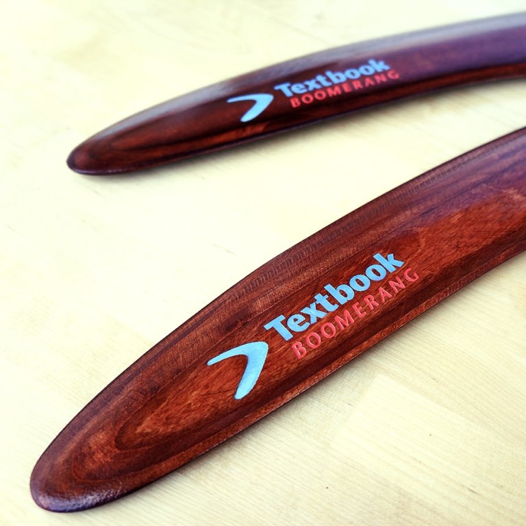 Personalized Boomerang | Custom Engraved Wooden Gift